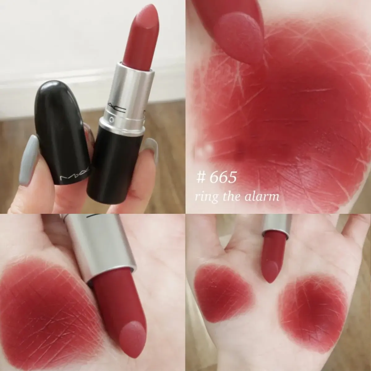 MAC 魅可柔感哑光唇膏 春季新色 #665 Ring the Alarm - DealAM.com [Expired]