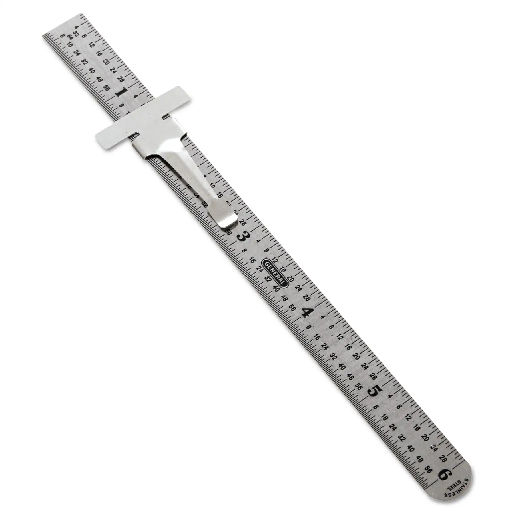 General Tools 6" Flex Precision Stainless Steel Rule - DealAM.com