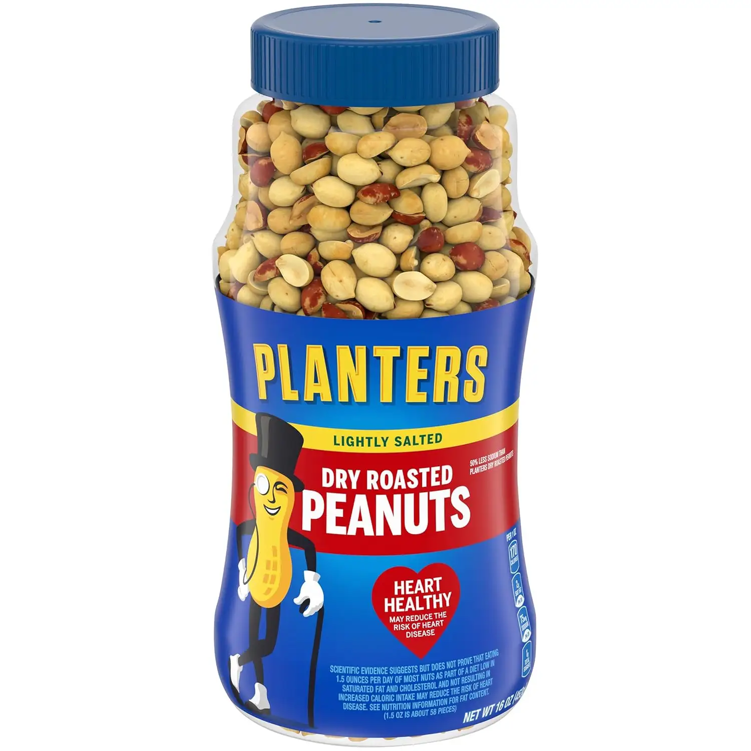12-Count 16-Oz Planters Lightly Salted Dry Roasted Peanuts - DealAM.com ...